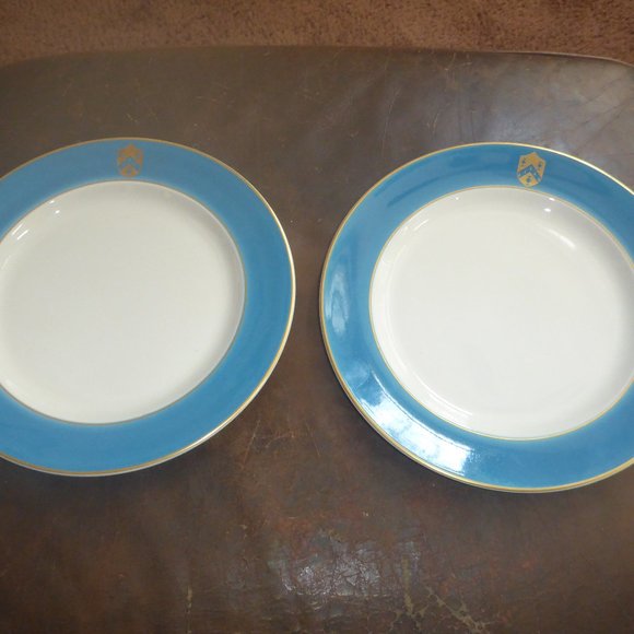 Vintage | Dining | 2 Vintage Walker China Vitrified Bedford Ohio Dinner ...